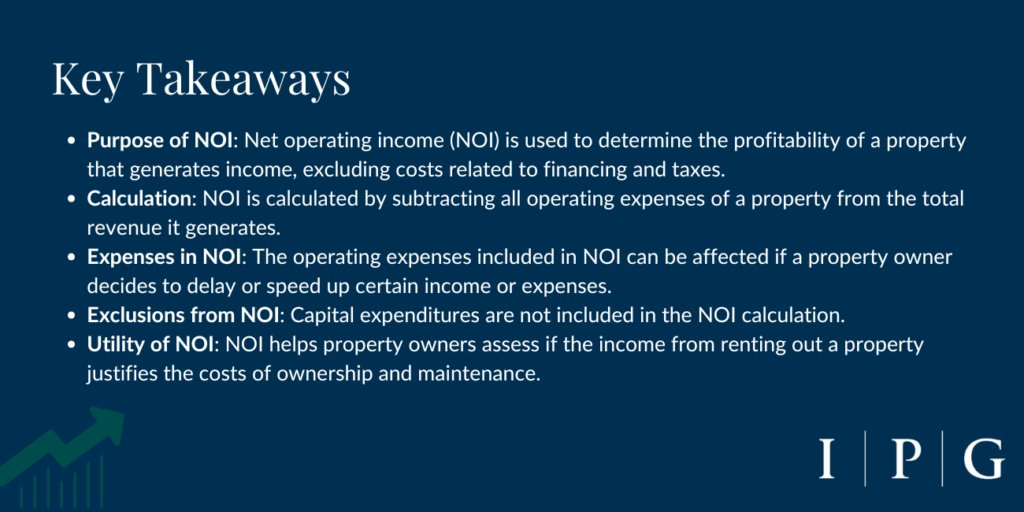 Net Operating Income (NOI) Explained - IPG